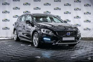 Black Volvo V60 2016 in Kaunas, with an engine capacity of 2.40 L and mileage of 0 thousand km for 9690 €, photo 2 on AUTOMOTO.COM.LV