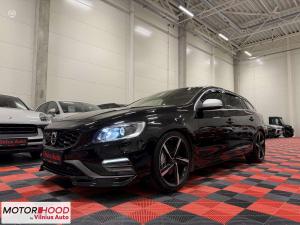 Melns Volvo V60 2016 Viļņa, ar dzinēja tilpumu 2.95 L un nobraukumu 280 tūkst. km par 15000 €, foto  vietnē AUTOMOTO.COM.LV