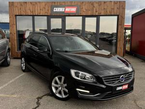Black Volvo V60 2016 in Vilnius, with an engine capacity of 1.97 L and mileage of 282 thousand km for 6390 €, photo  on AUTOMOTO.COM.LV