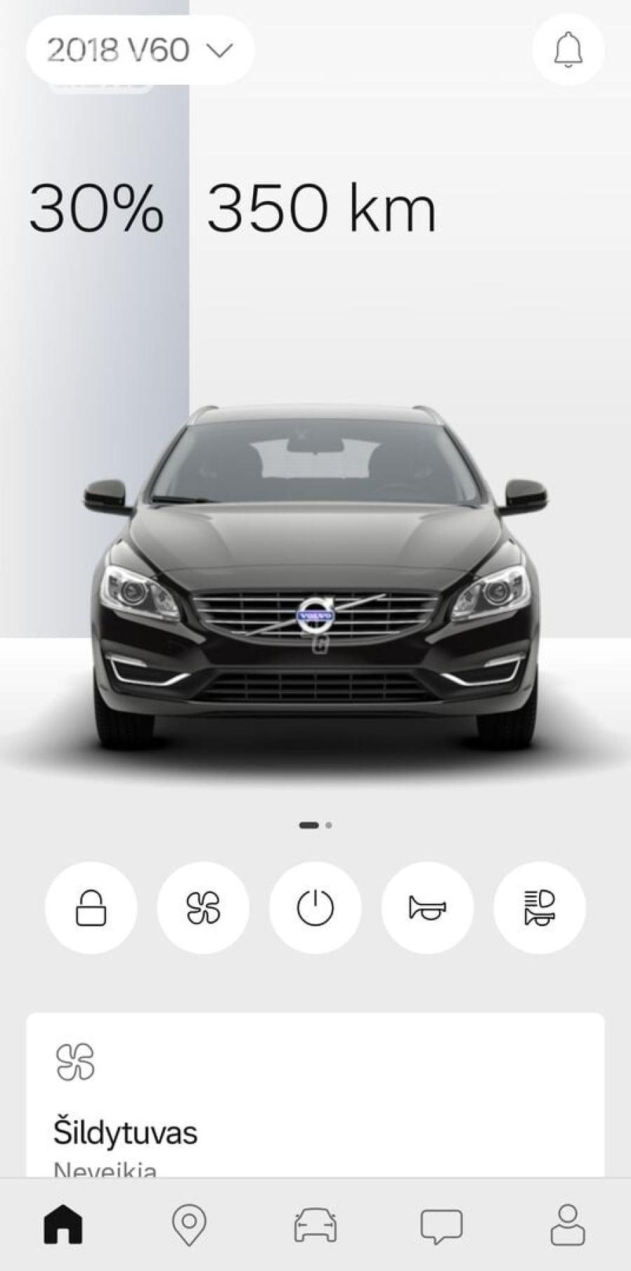 Black Volvo V60 2017 in Kaunas, with an engine capacity of 2.00 L and mileage of 304 thousand km for 6550 €, photo 11 on AUTOMOTO.COM.LV