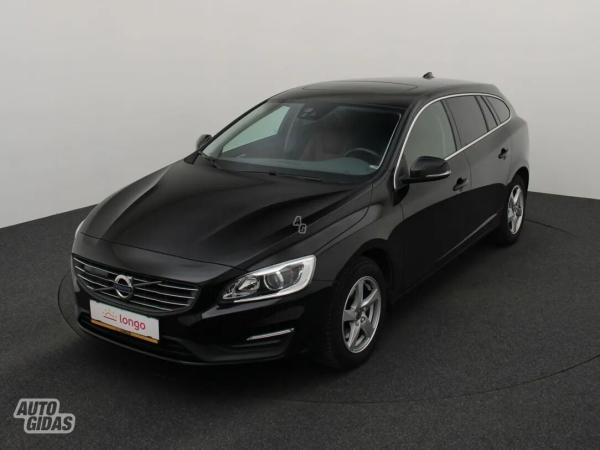 Black Volvo V60 2017 in Vilnius, with an engine capacity of 2.00 L and mileage of 205 thousand km for 11999 €, photo 1 on AUTOMOTO.COM.LV