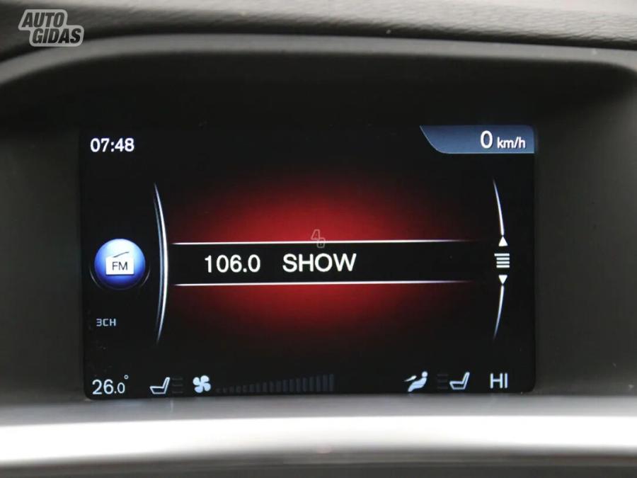 Melns Volvo V60 2017 Viļņa, ar dzinēja tilpumu 2.00 L un nobraukumu 205 tūkst. km par 11999 €, foto 23 vietnē AUTOMOTO.COM.LV