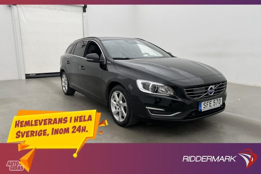 Black Volvo V60 2018 in Kaunas, with an engine capacity of 0.00 L and mileage of 68 thousand km for 24383 €, photo 6 on AUTOMOTO.COM.LV