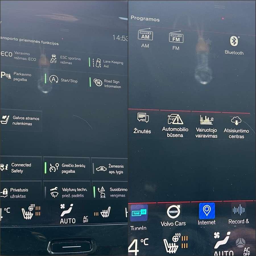Черный Вольво B60 2018 в Вильнюс, объемом двигателя 1.97 л и пробегом 315 тыс. км за 12590 €, фото 31 на AUTOMOTO.COM.LV