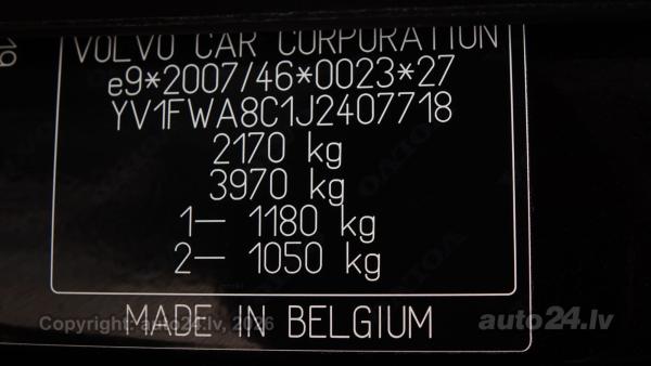 Melns Volvo V60 2018 Tartu, ar dzinēja tilpumu 2.00 L un nobraukumu 219 tūkst. km par 10990 €, foto 9 vietnē AUTOMOTO.COM.LV