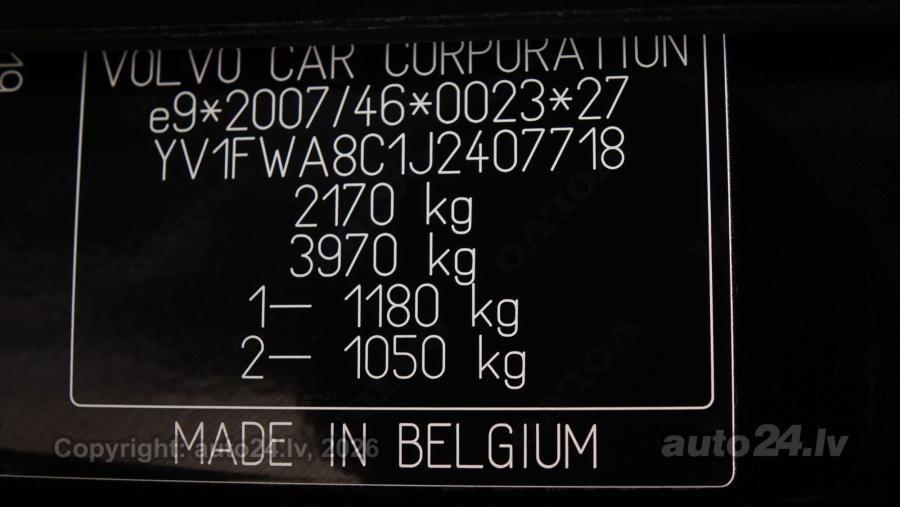 Melns Volvo V60 2018 Tartu, ar dzinēja tilpumu 2.00 L un nobraukumu 219 tūkst. km par 10990 €, foto 10 vietnē AUTOMOTO.COM.LV
