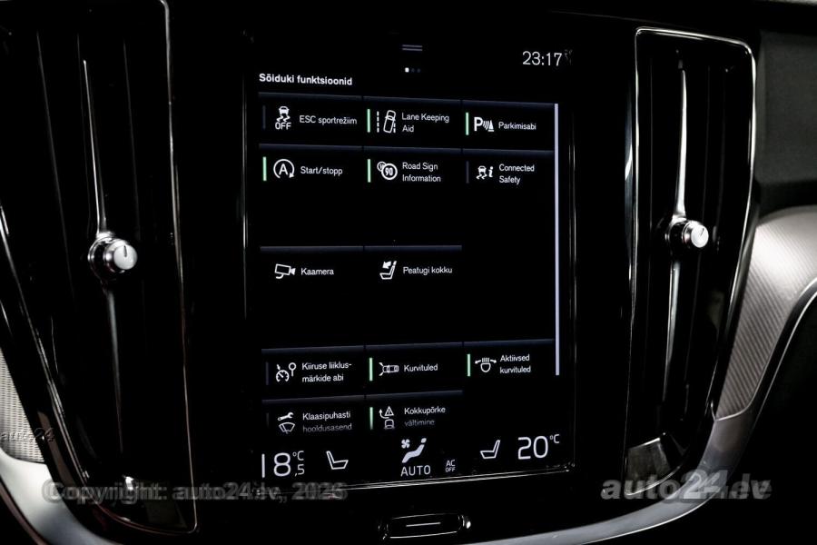 Черный Вольво B60 2018 в Таллин, объемом двигателя 2.00 л и пробегом 194 тыс. км за 16990 €, фото 19 на AUTOMOTO.COM.LV