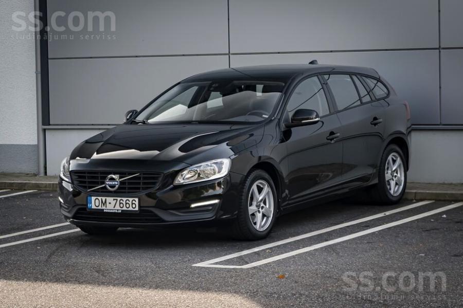Black Volvo V60 2018 in Riga, with an engine capacity of 2.00 L and mileage of 230 thousand km for 9490 €, photo 1 on AUTOMOTO.COM.LV