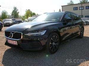 Black Volvo V60 2019 in Riga, with an engine capacity of 2.00 L and mileage of 268 thousand km for 14950 €, photo 1 on AUTOMOTO.COM.LV