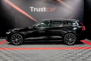Black Volvo V60 2019 in Parnu, with an engine capacity of 2.00 L and mileage of 287 thousand km for 14999 €, photo 7 on AUTOMOTO.COM.LV