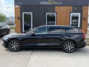Black Volvo V60 2019 in Riga, with an engine capacity of 2.00 L and mileage of 145 thousand km for 16500 €, photo 4 on AUTOMOTO.COM.LV