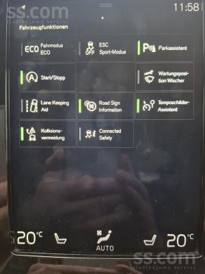 Черный Вольво B60 2019 в Талси, объемом двигателя 2.00 л и пробегом 210 тыс. км за 15800 €, фото 17 на AUTOMOTO.COM.LV