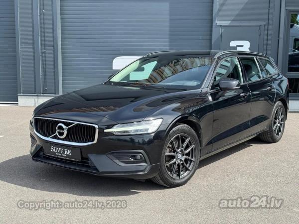 Black Volvo V60 2019 in Tallinn, with an engine capacity of 2.00 L and mileage of 216 thousand km for 14995 €, photo 2 on AUTOMOTO.COM.LV