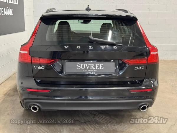 Black Volvo V60 2019 in Tallinn, with an engine capacity of 2.00 L and mileage of 216 thousand km for 14995 €, photo 8 on AUTOMOTO.COM.LV