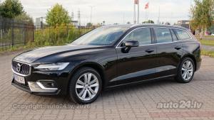 Black Volvo V60 2019 in Tartu, with an engine capacity of 2.00 L and mileage of 203 thousand km for 15950 €, photo 16 on AUTOMOTO.COM.LV