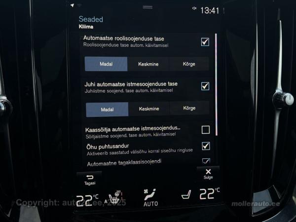 Черный Вольво B60 2020 в Пярну, объемом двигателя 2.00 л и пробегом 151 тыс. км за 23990 €, фото 11 на AUTOMOTO.COM.LV