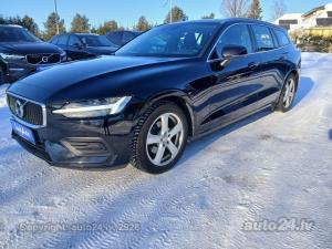 Melns Volvo V60 2020 Tartu, ar dzinēja tilpumu 2.00 L un nobraukumu 234 tūkst. km par 16400 €, foto  vietnē AUTOMOTO.COM.LV