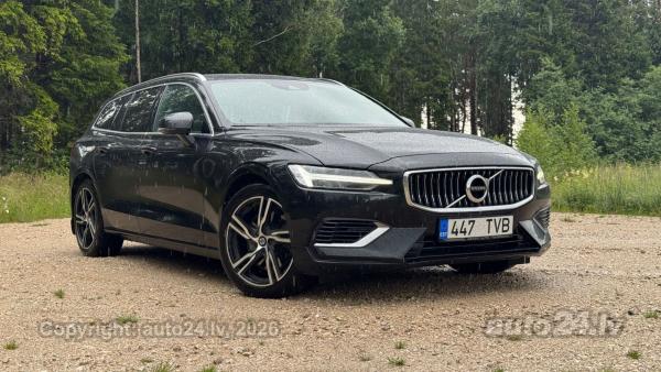 Black Volvo V60 2020 in Tallinn, with an engine capacity of 0.00 L and mileage of 128 thousand km for 28500 €, photo 1 on AUTOMOTO.COM.LV
