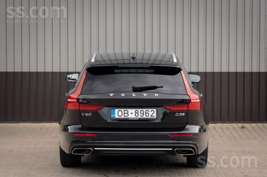 Melns Volvo V60 2020 Talsi, ar dzinēja tilpumu 2.00 L un nobraukumu 307 tūkst. km par 15490 €, foto 6 vietnē AUTOMOTO.COM.LV