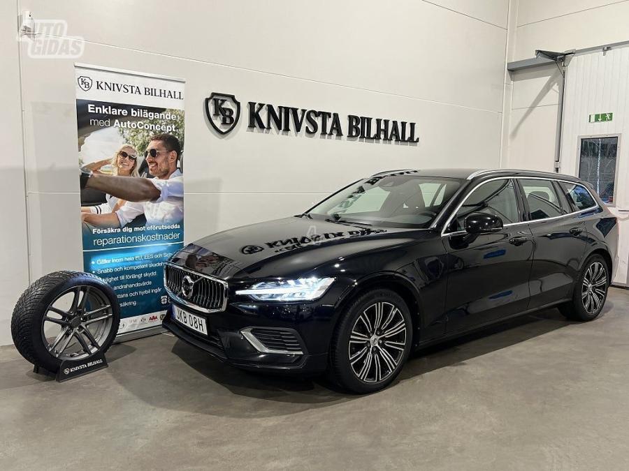 Black Volvo V60 2021 in Kaunas, with an engine capacity of 0.00 L and mileage of 83 thousand km for 31521 €, photo 14 on AUTOMOTO.COM.LV