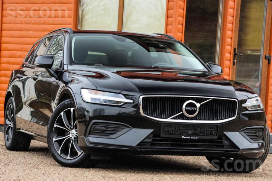 Melns Volvo V60 2021 Tukums, ar dzinēja tilpumu 2.00 L un nobraukumu 221 tūkst. km par 15590 €, foto 1 vietnē AUTOMOTO.COM.LV