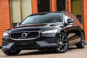 Melns Volvo V60 2021 Tukums, ar dzinēja tilpumu 2.00 L un nobraukumu 221 tūkst. km par 15590 €, foto 2 vietnē AUTOMOTO.COM.LV