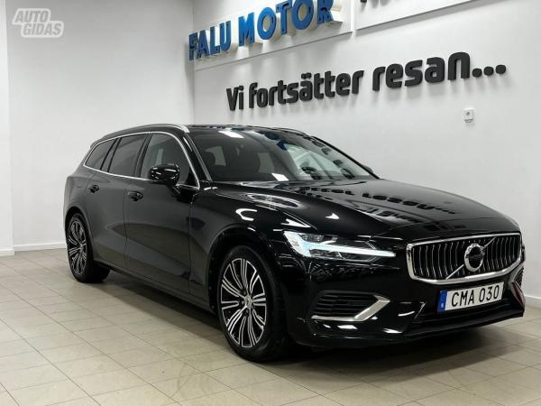 Black Volvo V60 2021 in Kaunas, with an engine capacity of 0.00 L and mileage of 89 thousand km for 32216 €, photo 1 on AUTOMOTO.COM.LV