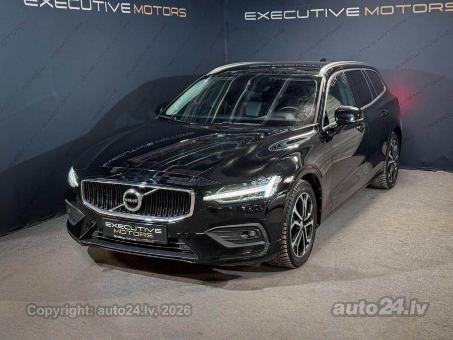 Black Volvo V60 2021 in Tallinn, with an engine capacity of 2.00 L and mileage of 81 thousand km for 26499 €, photo 18 on AUTOMOTO.COM.LV