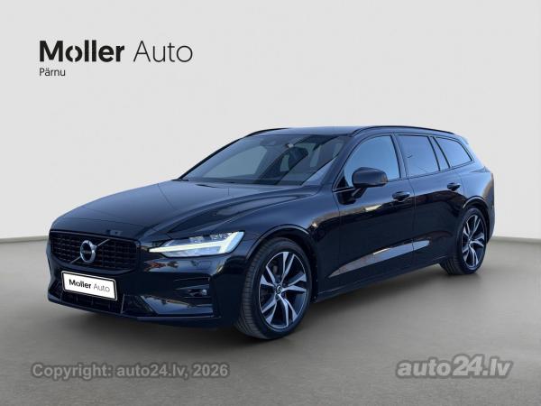 Melns Volvo V60 2021 Pērnava, ar dzinēja tilpumu 2.00 L un nobraukumu 93 tūkst. km par 25900 €, foto  vietnē AUTOMOTO.COM.LV