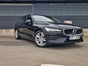 Black Volvo V60 2021 in Riga, with an engine capacity of 2.00 L and mileage of 73 thousand km for 25000 €, photo 23 on AUTOMOTO.COM.LV