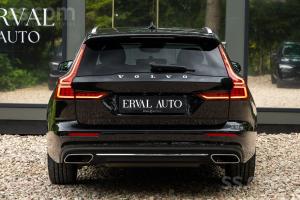 Black Volvo V60 2021 in Jelgava, with an engine capacity of 2.00 L and mileage of 163 thousand km for 19500 €, photo 6 on AUTOMOTO.COM.LV