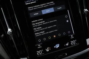 Black Volvo V60 2021 in Jelgava, with an engine capacity of 2.00 L and mileage of 163 thousand km for 19500 €, photo 29 on AUTOMOTO.COM.LV