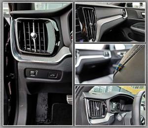 Black Volvo V60 2022 in Vilnius, with an engine capacity of 1.97 L and mileage of 210 thousand km for 17990 €, photo 36 on AUTOMOTO.COM.LV