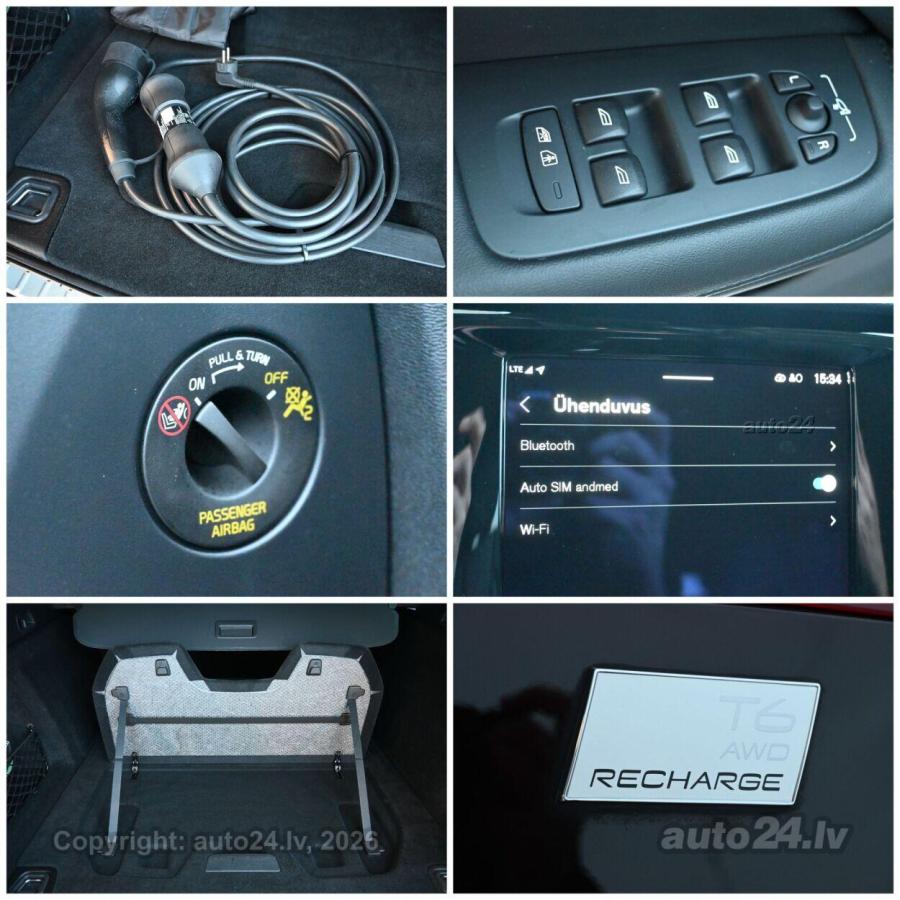 Melns Volvo V60 2022 Tallina, ar dzinēja tilpumu 2.00 L un nobraukumu 137 tūkst. km par 32880 €, foto 16 vietnē AUTOMOTO.COM.LV