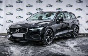 Melns Volvo V60 2022 Kauņa, ar dzinēja tilpumu 2.00 L un nobraukumu 255 tūkst. km par 16390 €, foto  vietnē AUTOMOTO.COM.LV