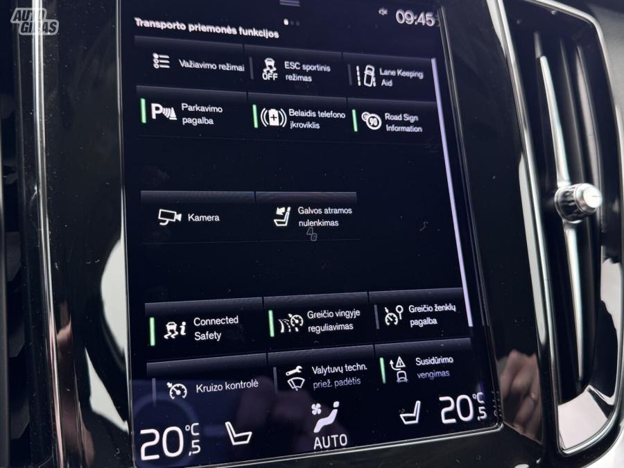 Черный Вольво B60 2022 в Авиженяй, объемом двигателя 2.00 л и пробегом 170 тыс. км за 18950 €, фото 24 на AUTOMOTO.COM.LV