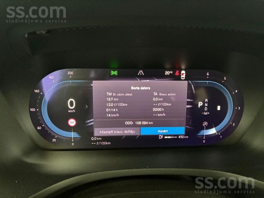 Черный Вольво B60 2023 в Рига, объемом двигателя 2.00 л и пробегом 106 тыс. км за 32990 €, фото 12 на AUTOMOTO.COM.LV