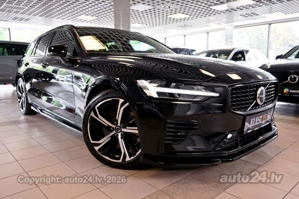 Melns Volvo V60 2025 Tallina, ar dzinēja tilpumu 2.00 L un nobraukumu 25 tūkst. km par 45990 €, foto 1 vietnē AUTOMOTO.COM.LV
