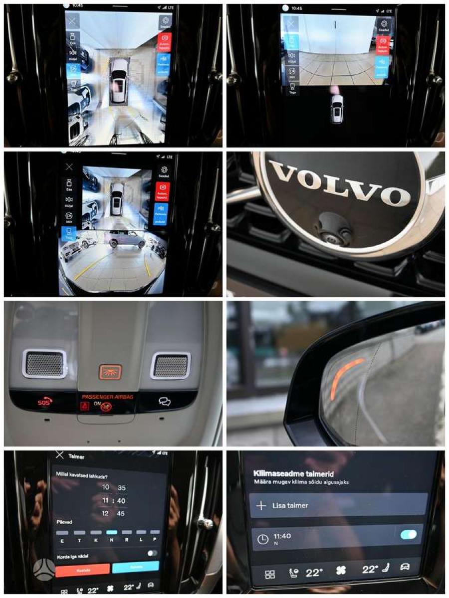 Black Volvo V60 2025 in Tallinn, with an engine capacity of 0.00 L and mileage of 25 thousand km for 45990 €, photo 14 on AUTOMOTO.COM.LV