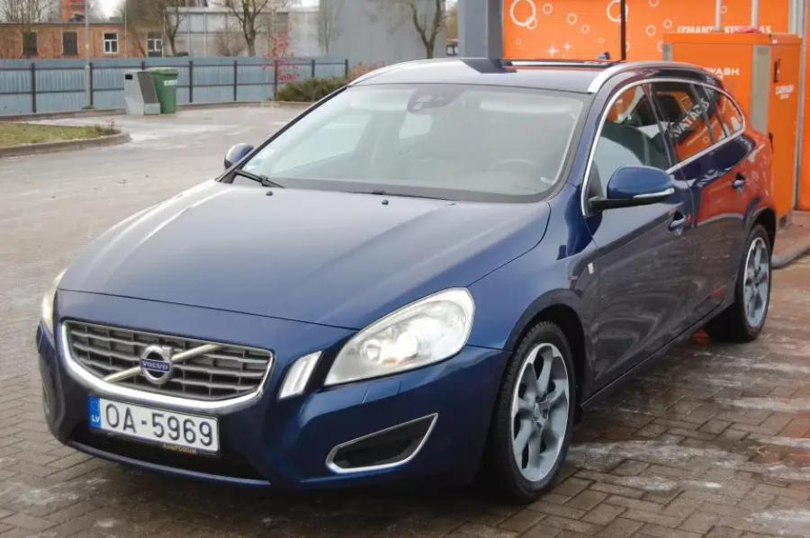 Синий Вольво B60 2012 в Екабпилс, объемом двигателя 1.60 л и пробегом 247 тыс. км за 6790 €, фото 5 на AUTOMOTO.COM.LV