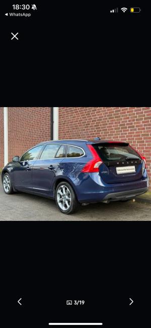 Blue Volvo V60 2012 in Saldus, with an engine capacity of 2.00 L and mileage of 330 thousand km for 6900 €, photo  on AUTOMOTO.COM.LV