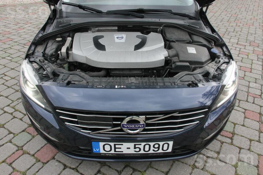 Blue Volvo V60 2013 in Riga, with an engine capacity of 2.40 L and mileage of 0 thousand km for 7950 €, photo 30 on AUTOMOTO.COM.LV