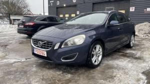 Blue Volvo V60 2013 in Kaunas, with an engine capacity of 1.98 L and mileage of 240 thousand km for 6350 €, photo  on AUTOMOTO.COM.LV