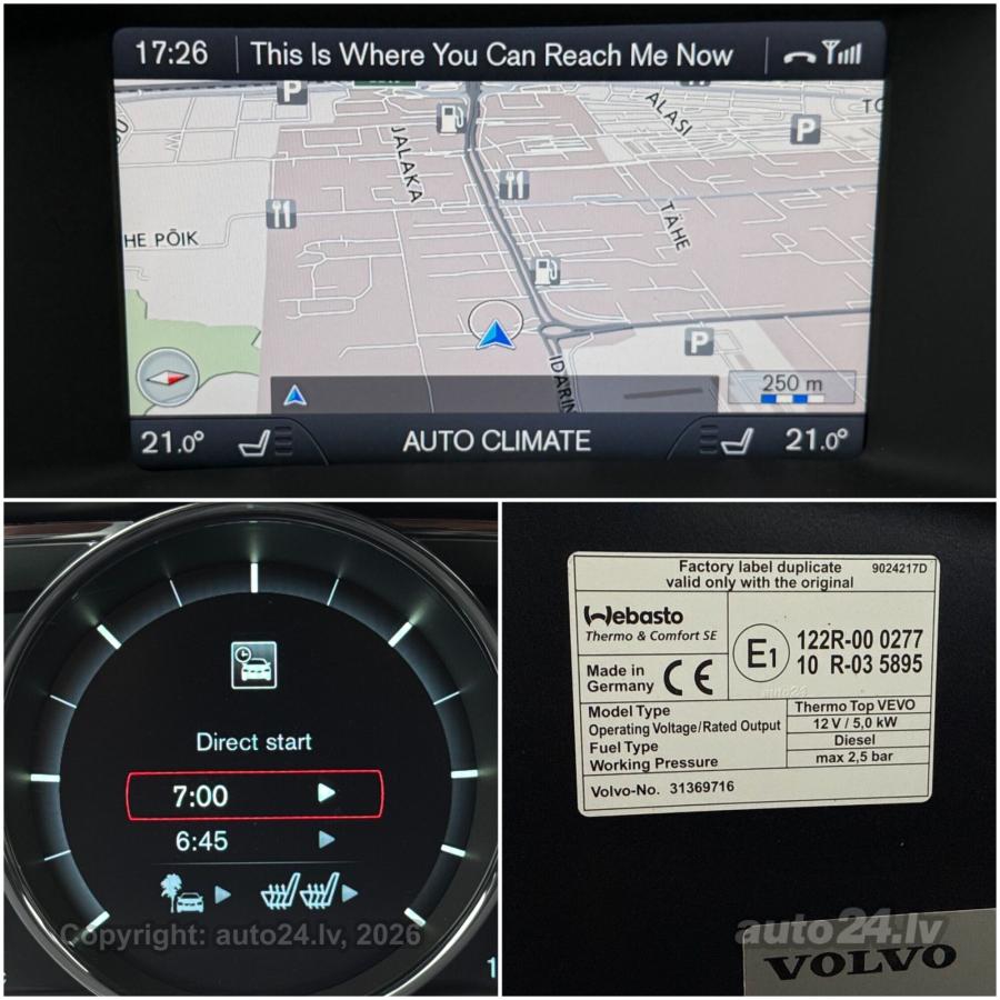 Zils Volvo V60 2013 Tallina, ar dzinēja tilpumu 2.40 L un nobraukumu 241 tūkst. km par 9900 €, foto 17 vietnē AUTOMOTO.COM.LV