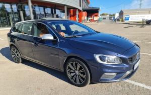 Zils Volvo V60 2014 Rīga, ar dzinēja tilpumu 2.40 L un nobraukumu 230 tūkst. km par 8500 €, foto 2 vietnē AUTOMOTO.COM.LV