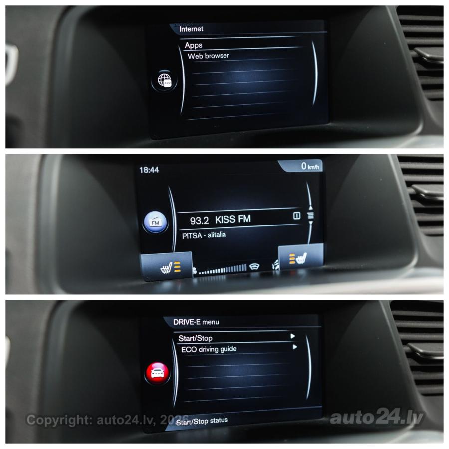 Blue Volvo V60 2014 in Tallinn, with an engine capacity of 2.00 L and mileage of 275 thousand km for 7500 €, photo 24 on AUTOMOTO.COM.LV