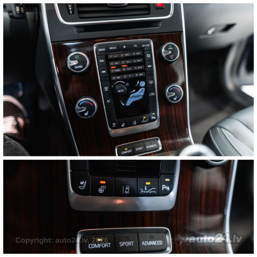 Blue Volvo V60 2014 in Tallinn, with an engine capacity of 2.40 L and mileage of 239 thousand km for 9990 €, photo 24 on AUTOMOTO.COM.LV