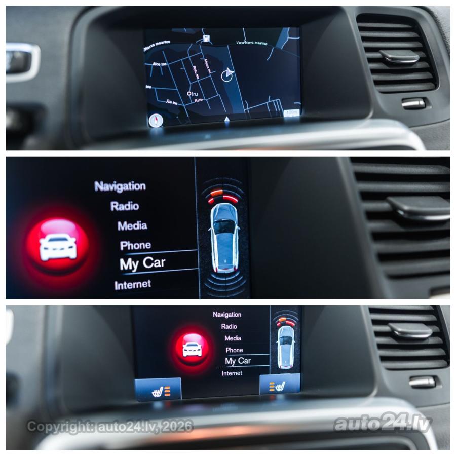 Blue Volvo V60 2014 in Tallinn, with an engine capacity of 2.40 L and mileage of 239 thousand km for 9990 €, photo 25 on AUTOMOTO.COM.LV