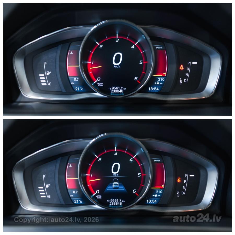 Blue Volvo V60 2014 in Tallinn, with an engine capacity of 2.40 L and mileage of 239 thousand km for 9990 €, photo 31 on AUTOMOTO.COM.LV
