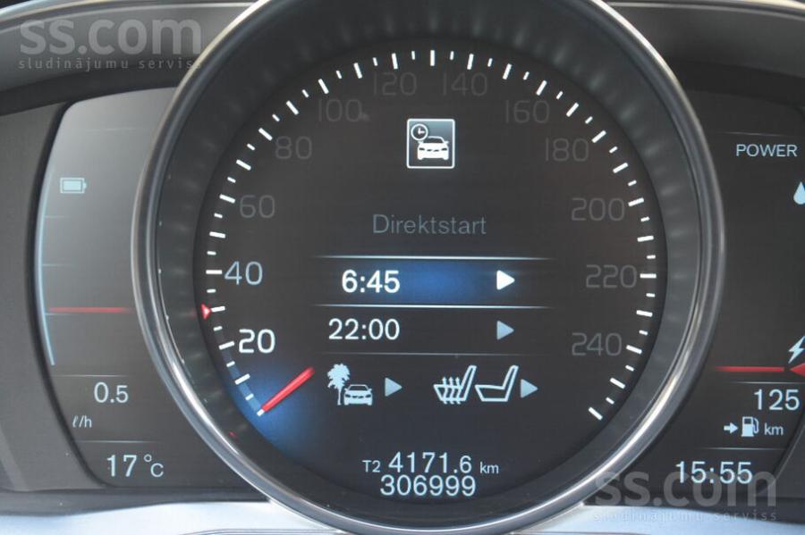 Zils Volvo V60 2014 Talsi, ar dzinēja tilpumu 2.40 L un nobraukumu 306 tūkst. km par 7200 €, foto 25 vietnē AUTOMOTO.COM.LV